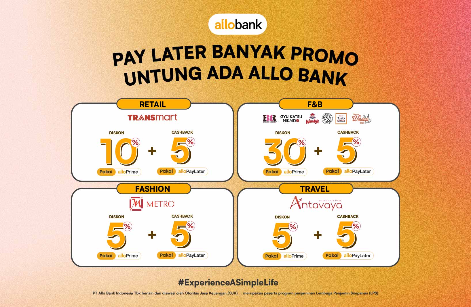 Allobank | All for One, One for All