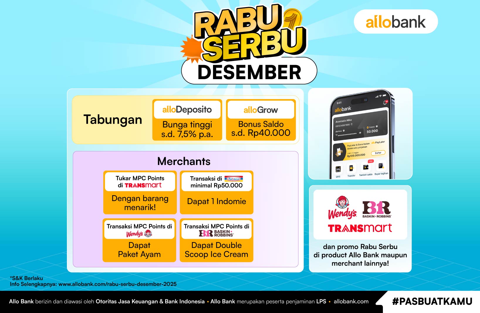 Allobank | All for One, One for All