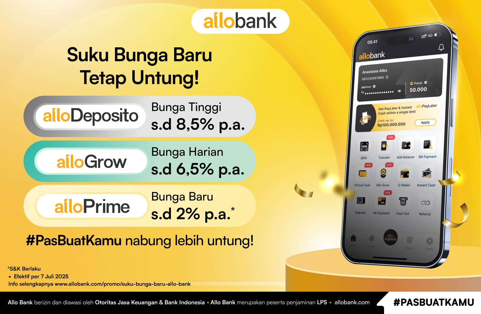 Allobank | All for One, One for All